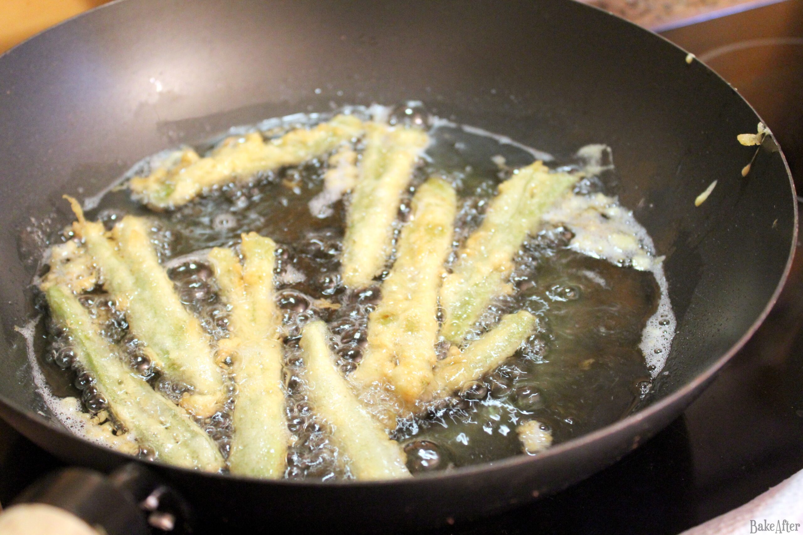 Portuguese Batter Fried Green Beans • Peixinhos da Horta · Bake After ...