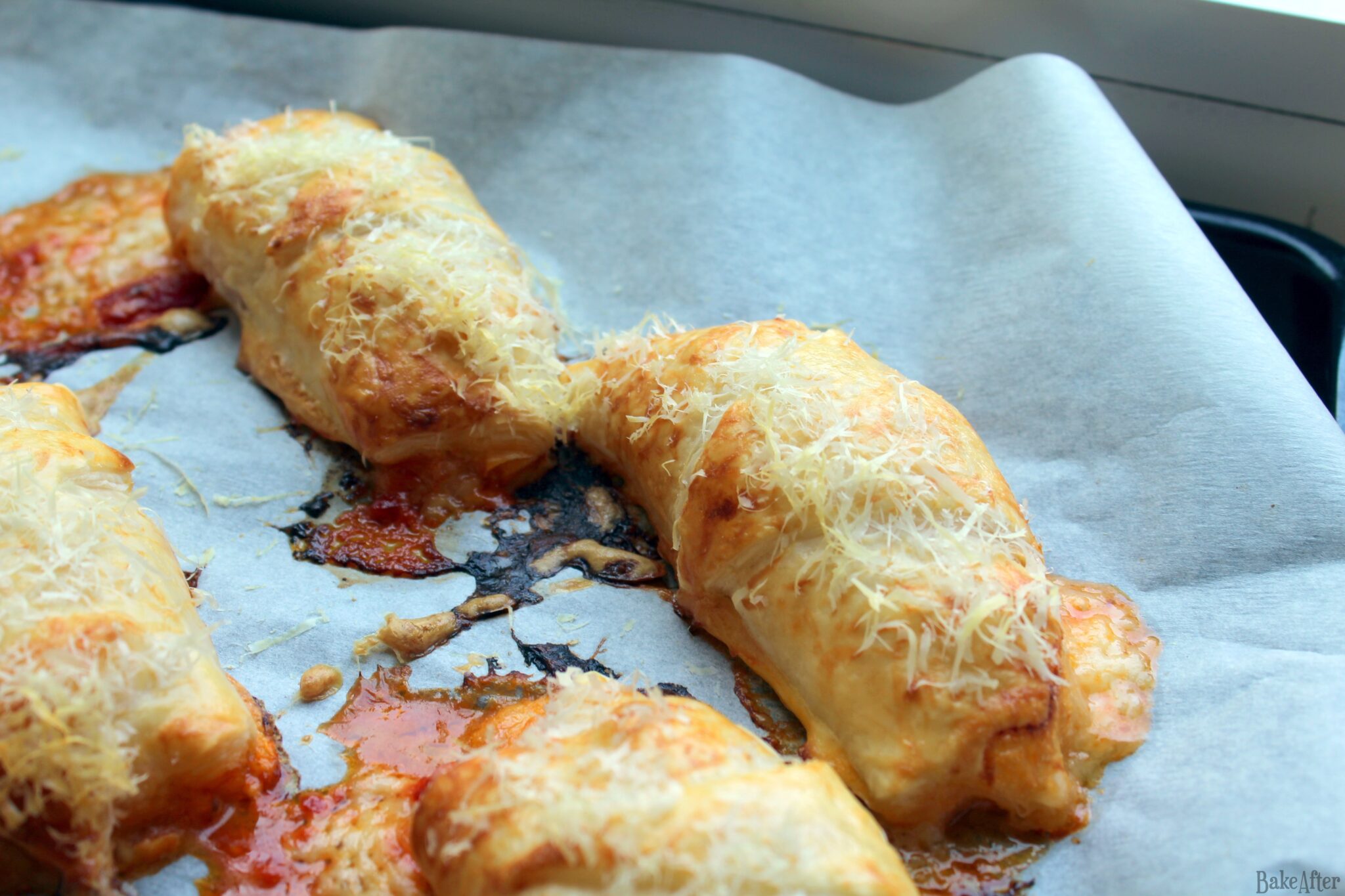 Mini Pizza Pasties · Bake After Recipe