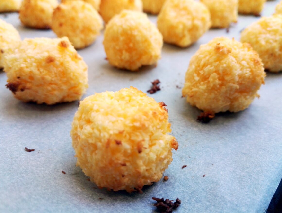 Portuguese Coconut Kiss • Beijinho de Coco · BakeAfter