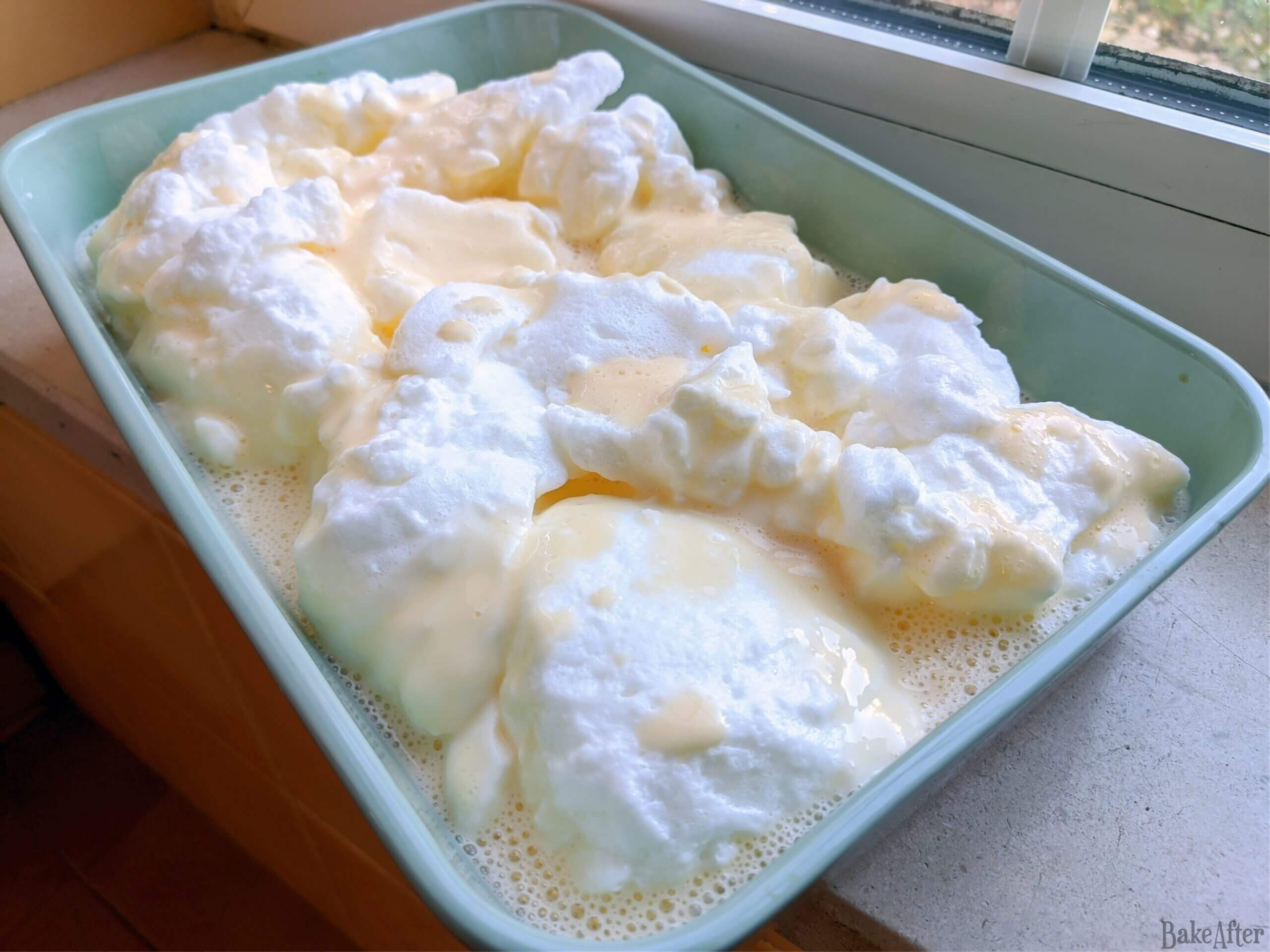 Portuguese Sweet Meringue with Custard • Farófias · Bake After Recipe