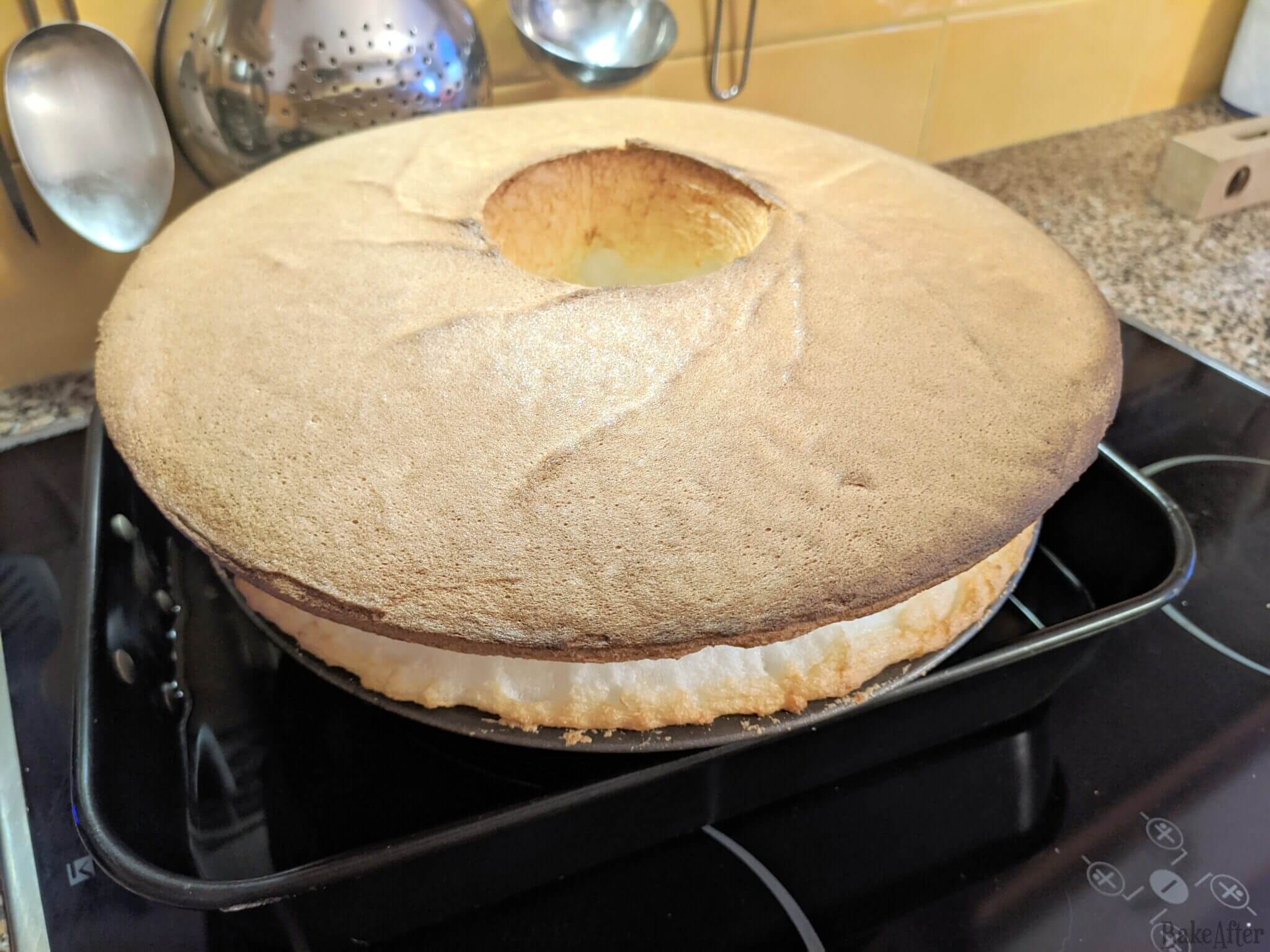 Portuguese Meringue Pudding with Caramel • Molotof · Bake After Recipe