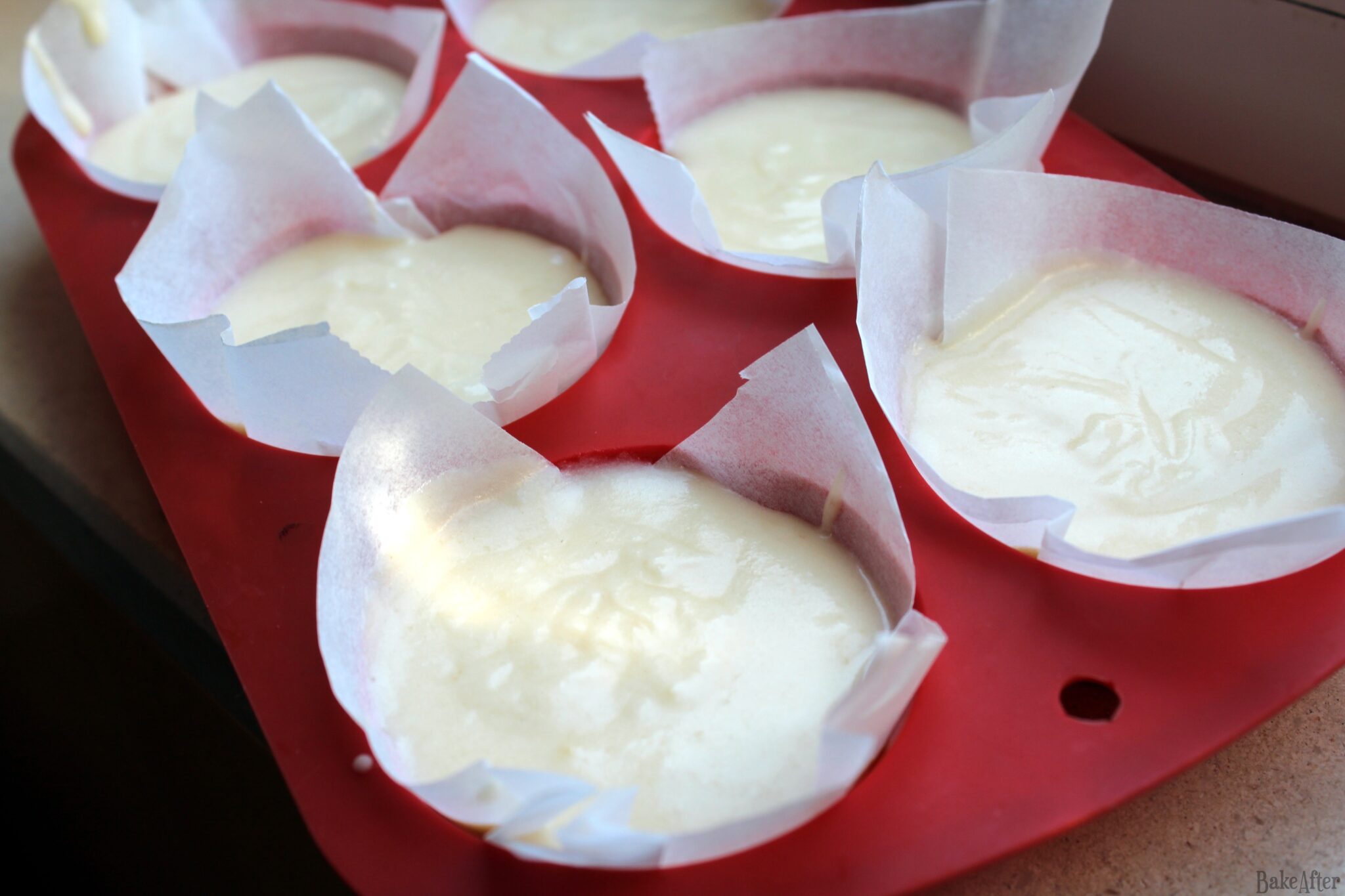 Portuguese Yogurt Cheesecake Cupcakes • Queijadas de Iogurte · Bake ...