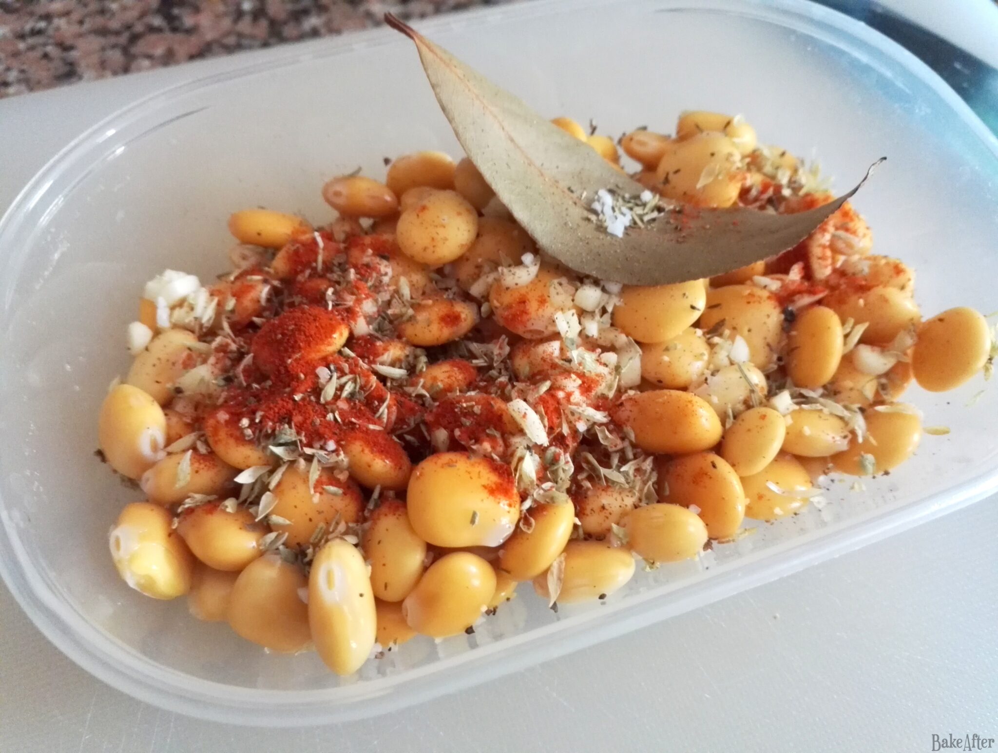 Portuguese Pickled Lupin Beans • Tremoços · Bake After Recipe