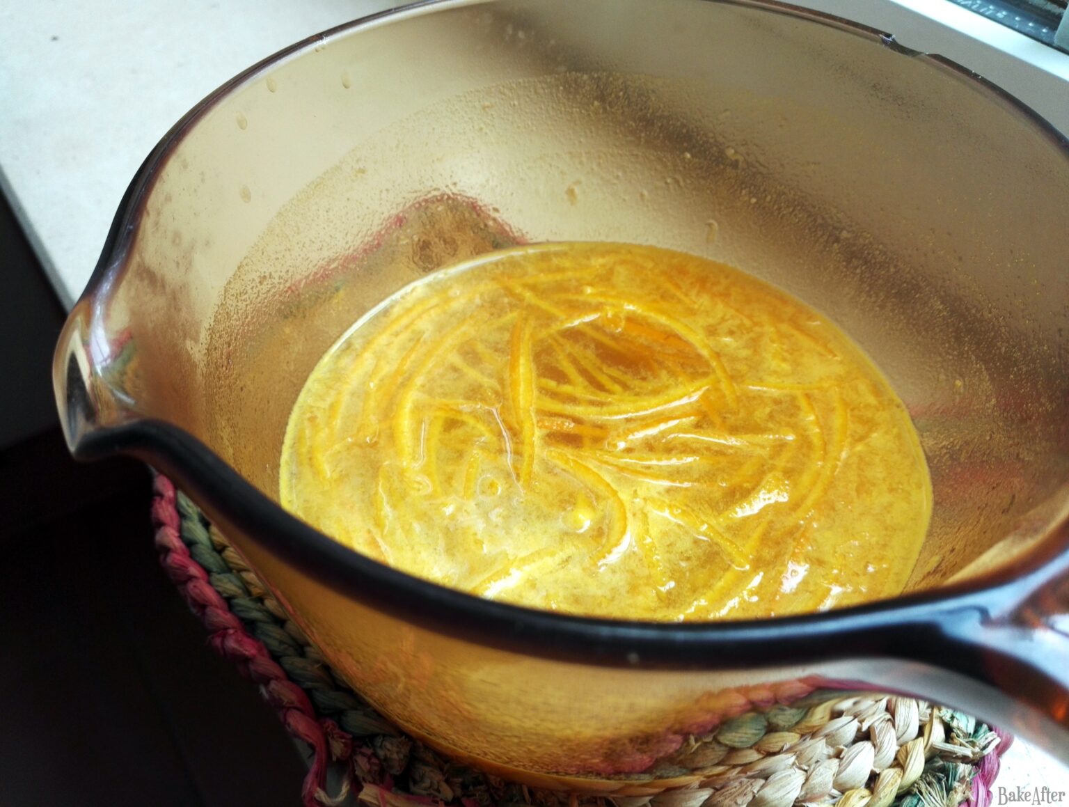 Orange Infused Syrup Moist Cake · Bake After Recipe
