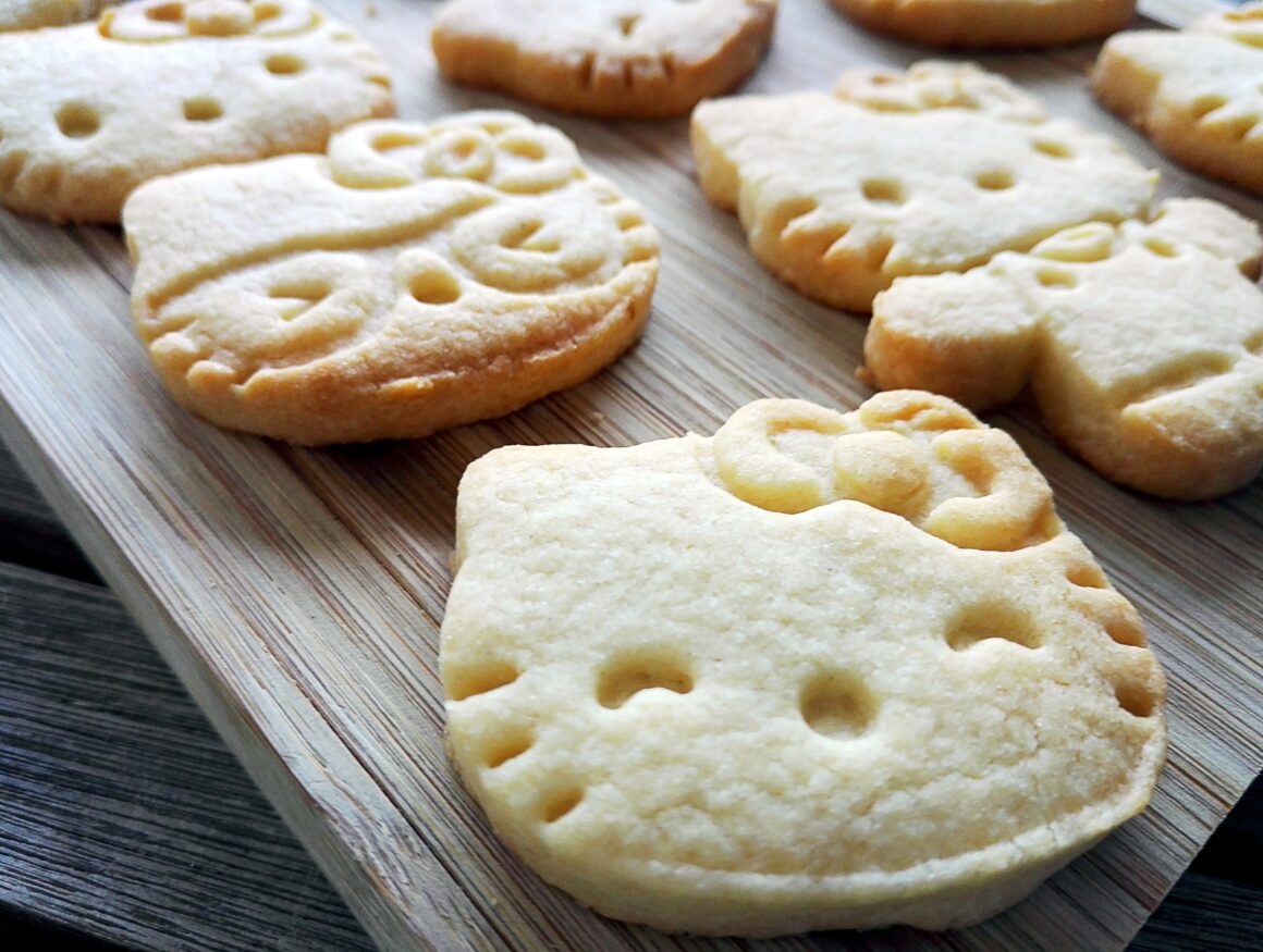 Kawaii Hello Kitty Butter Cookies · Bake After Recipe