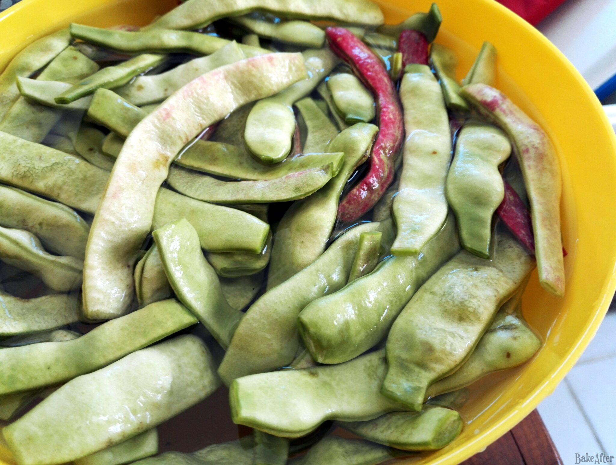 Portuguese Green Beans Salad · Bake After Recipe
