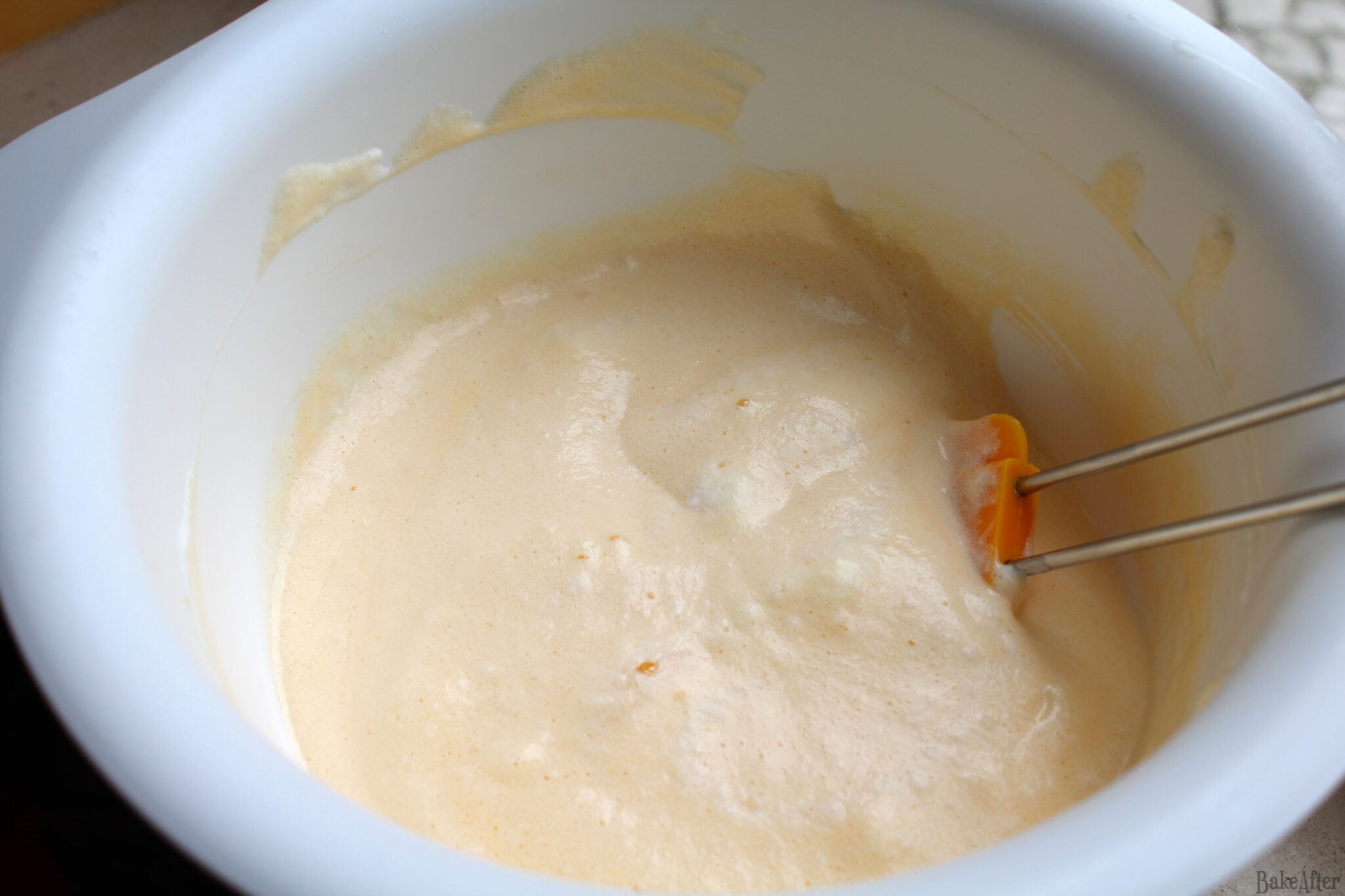 Sponge Cake Log with Pumpkin Filling · Bake After Recipe