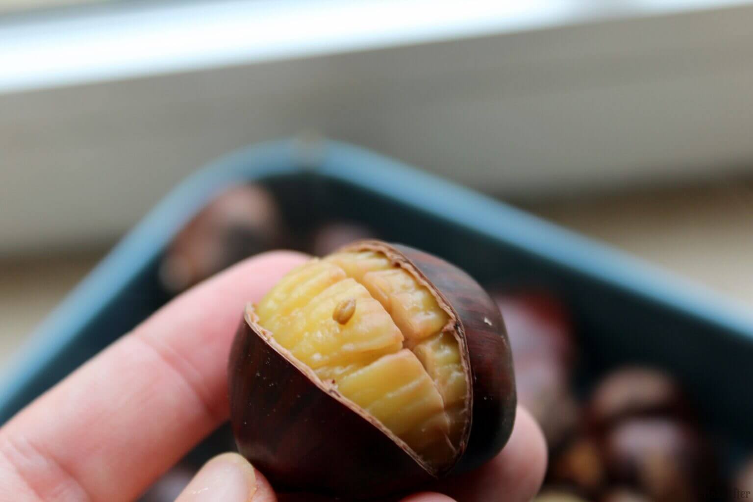 Traditional Boiled Chestnuts · Bake After Recipe