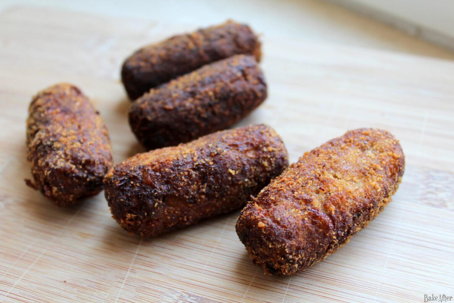 Portuguese Meat Croquettes · Bake After Recipe