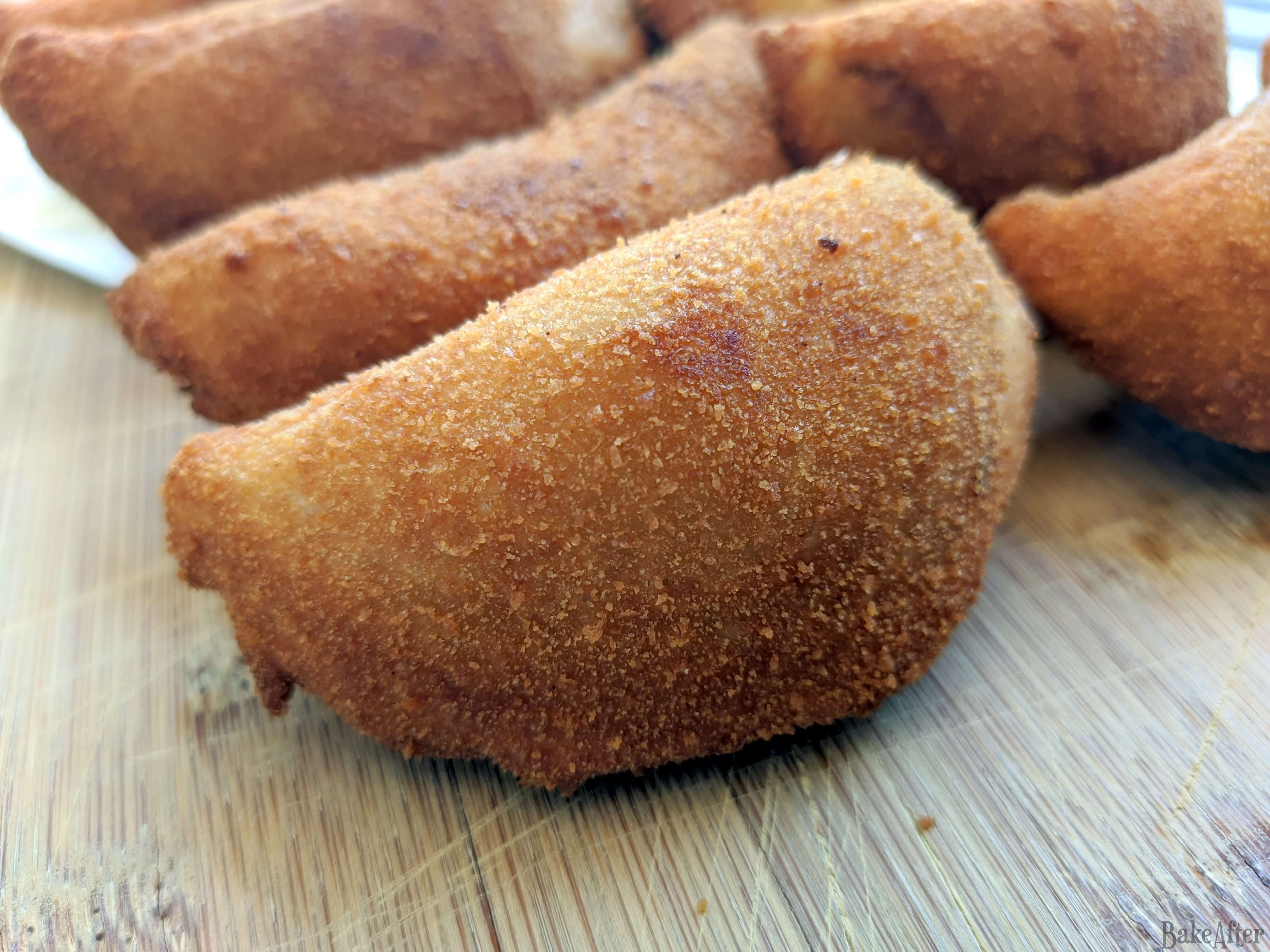 Portuguese Fried Pork Patties Rissoles • Rissol de Porco · Bake After ...
