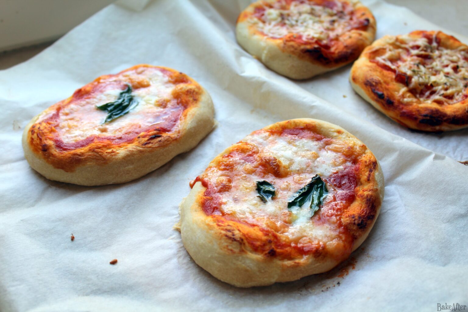 Mini Neapolitan Pizzas · Bake After Recipe
