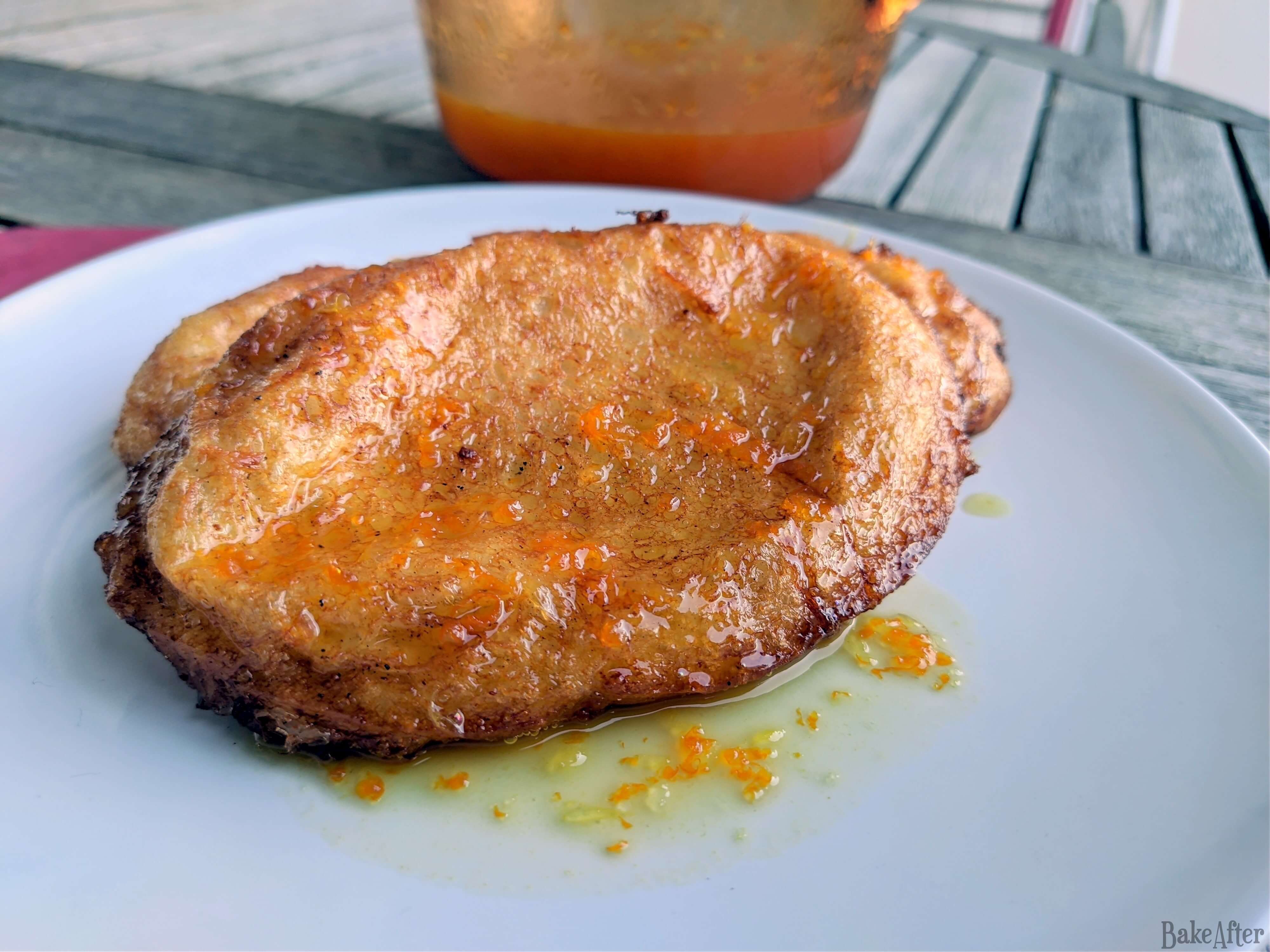 Portuguese Deep Fried French Toast with Orange Syrup • Rabanadas de ...