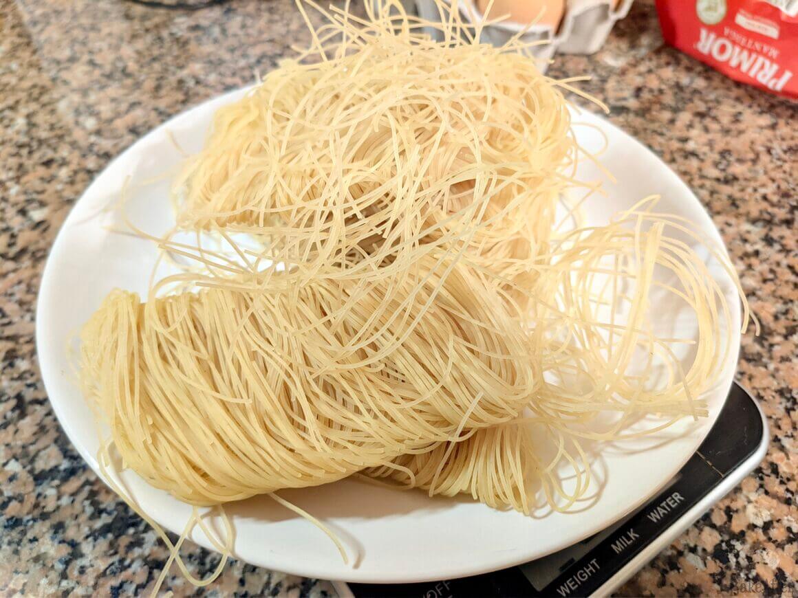 Portuguese Angel Hair Pasta Sweet Pudding • Aletria Doce · Bake After ...