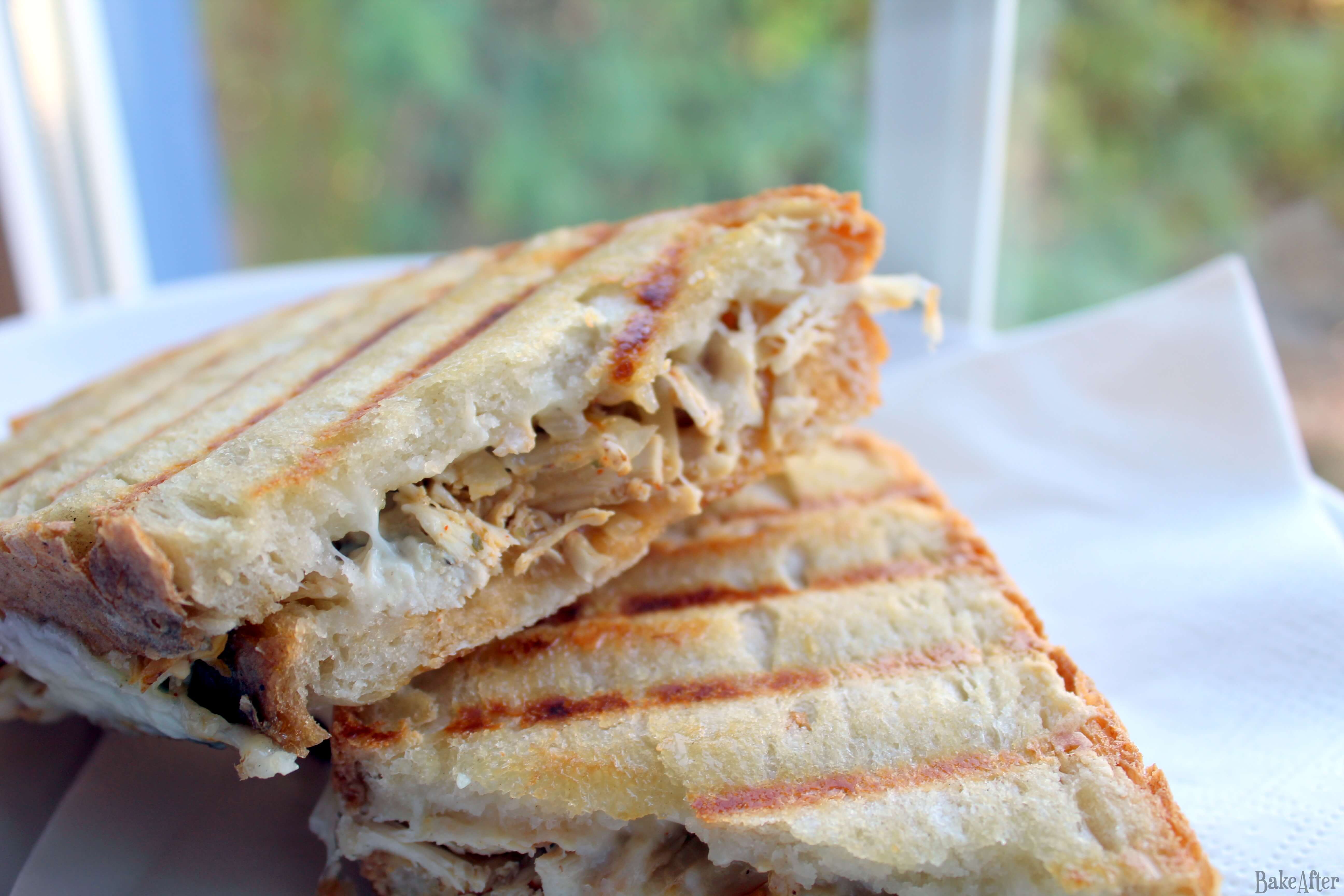 Creamy Cheese and Chicken Toast · Bake After Recipe