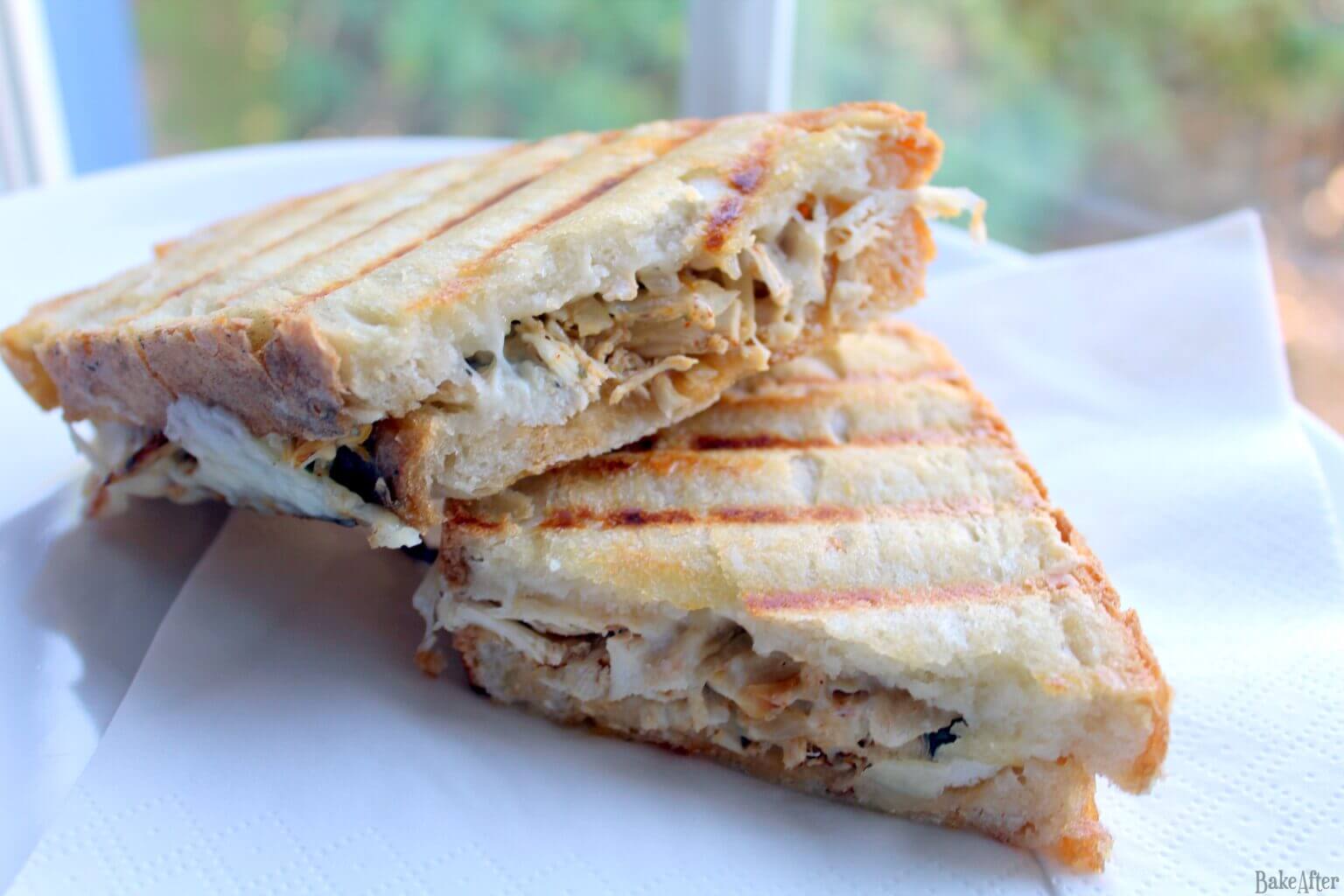 Creamy Cheese and Chicken Toast · Bake After Recipe