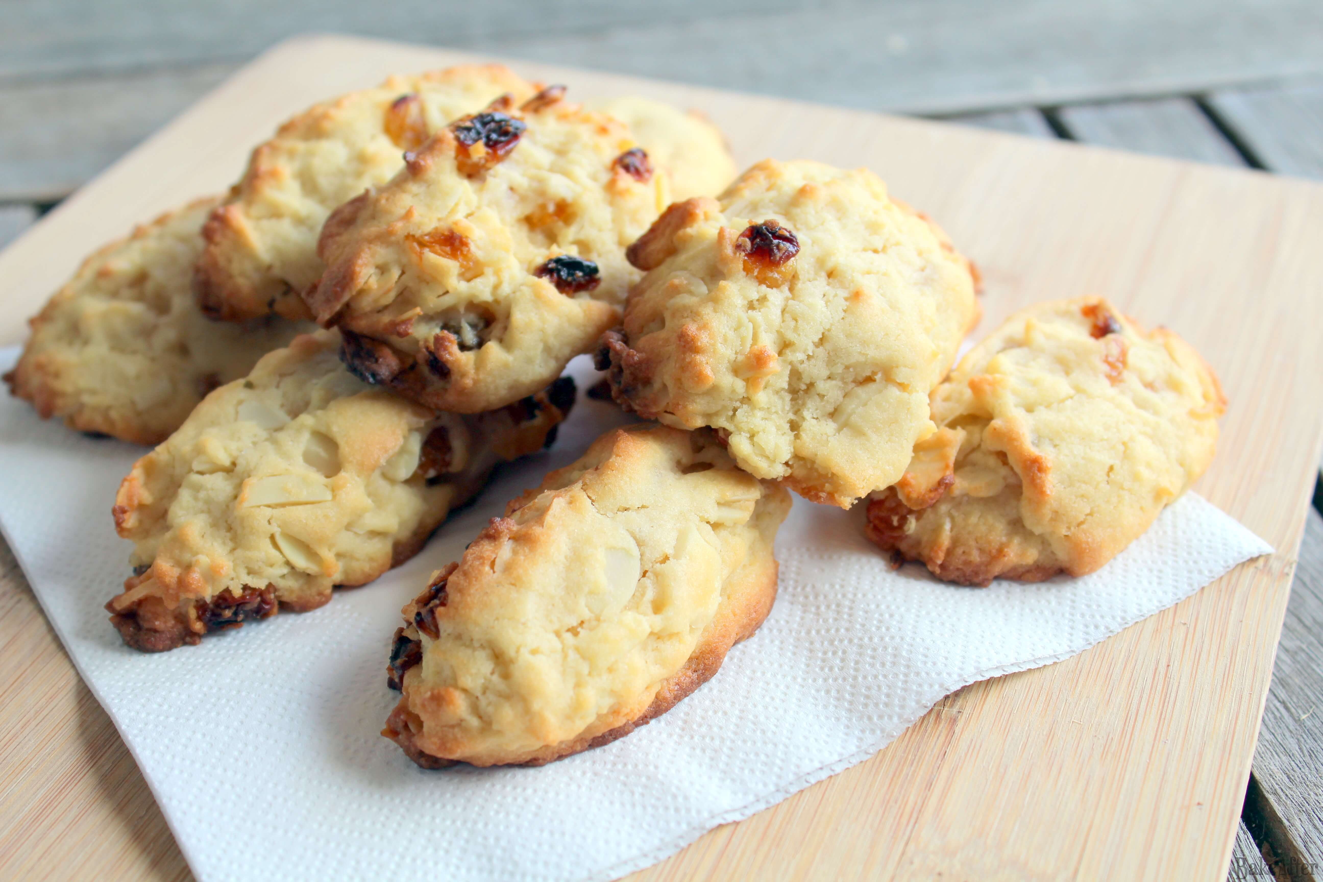 Traditional Almond and Raisin Cookies from Portugal · Bake After Recipe