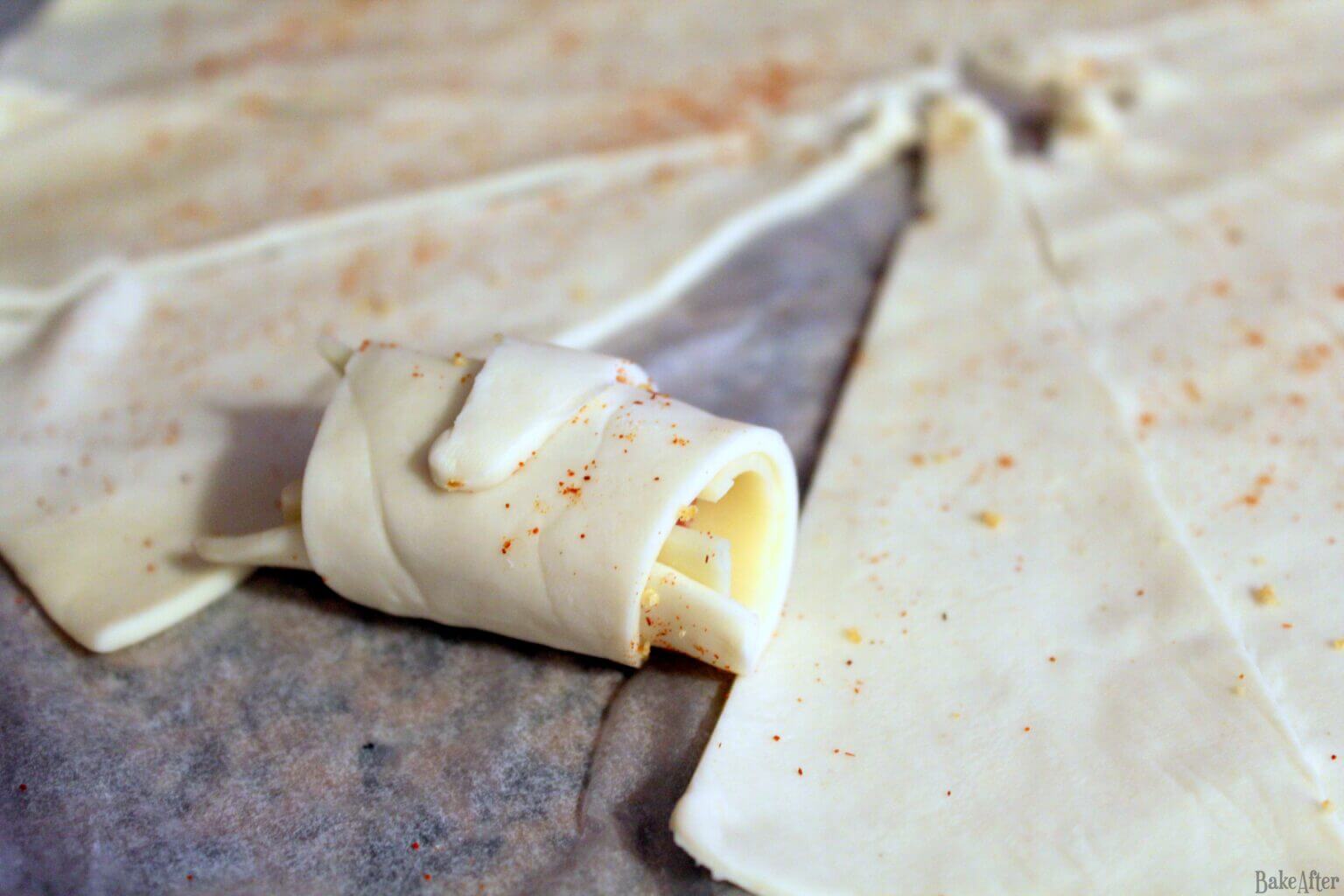 Golden Puff Pastry Sausage Rolls with Garlic Aioli · Bake After Recipe
