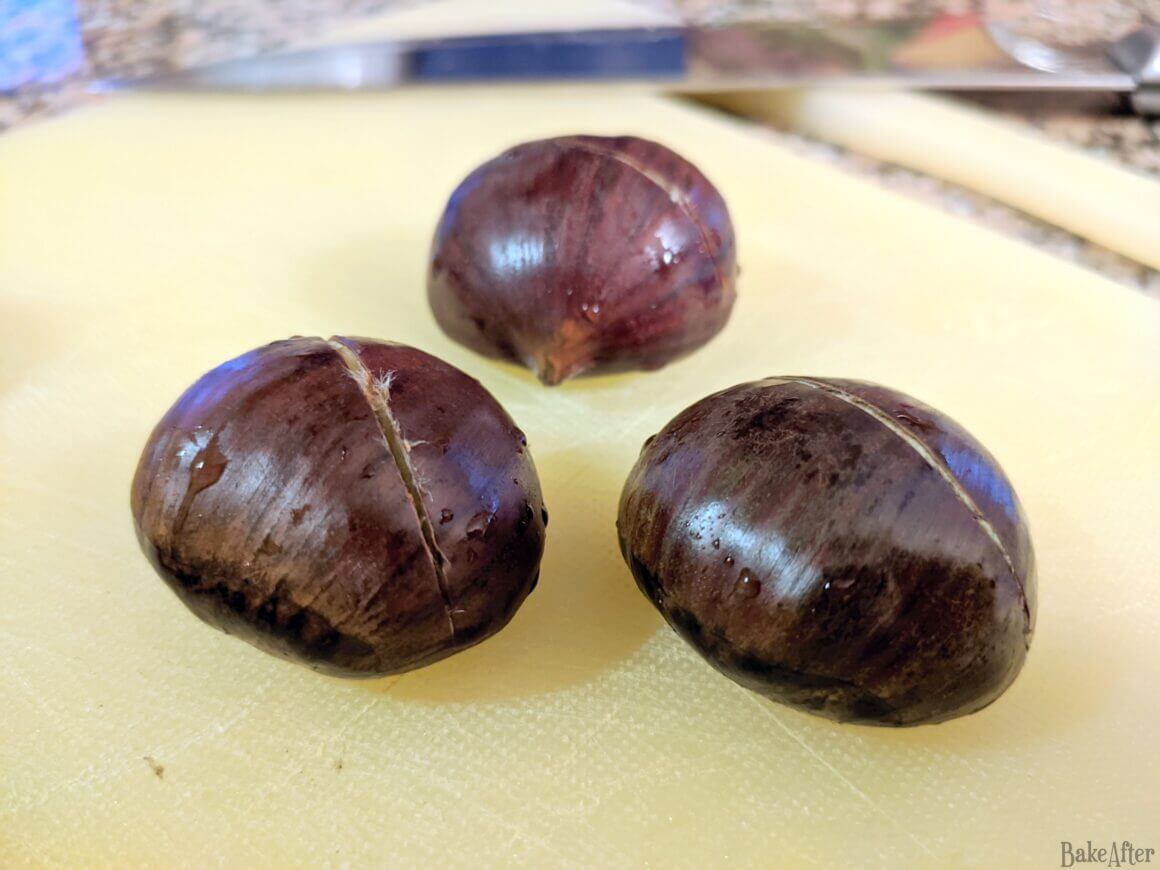 How to Cook Chestnuts on the Microwave · Bake After Recipe