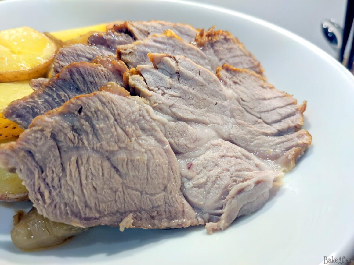 Smoky Paprika Roasted Pork Neck with Golden Potatoes · Bake After Recipe