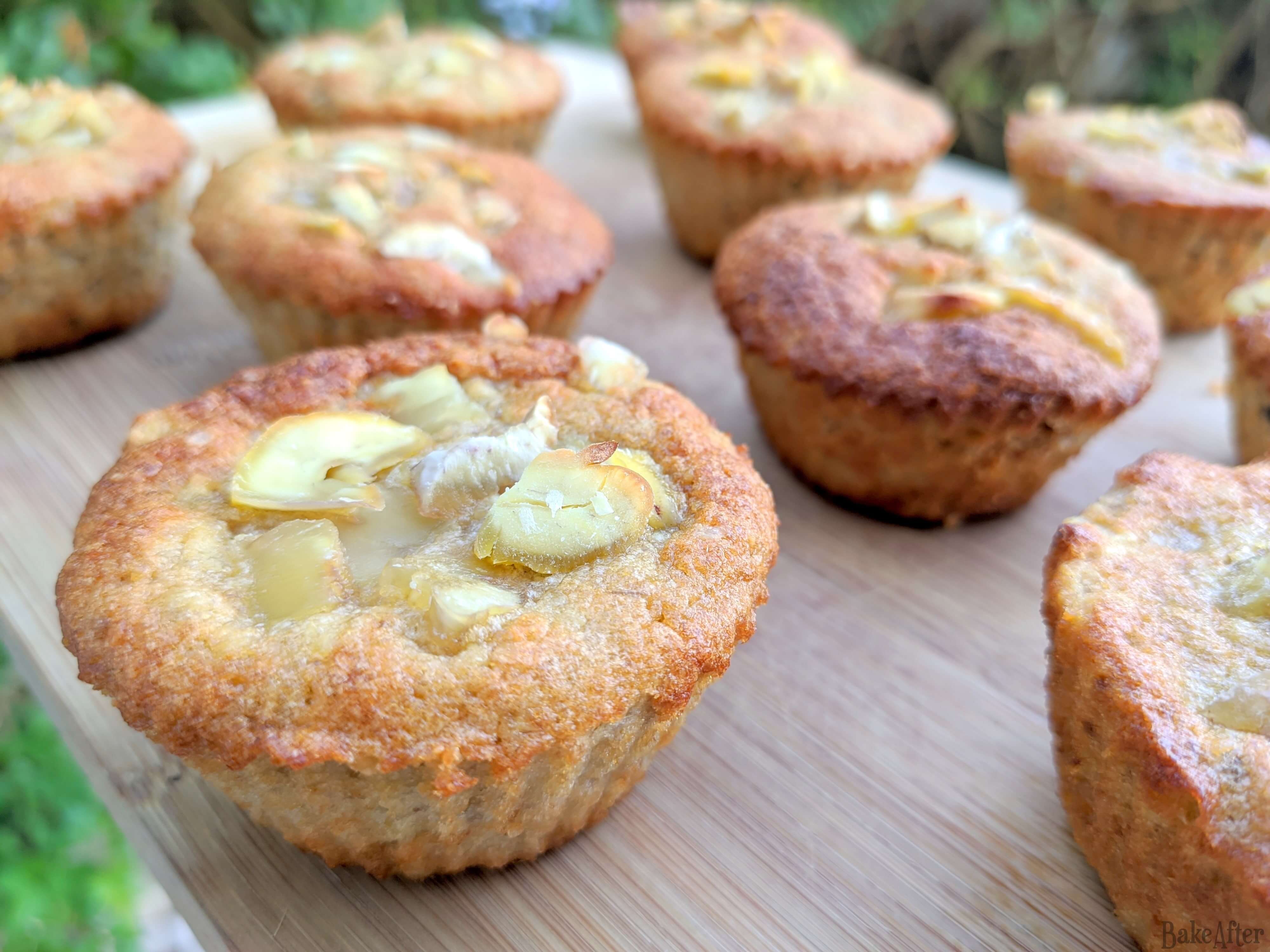 Authentic Portuguese Chestnut Cupcakes • Queques de Castanhas · Bake ...