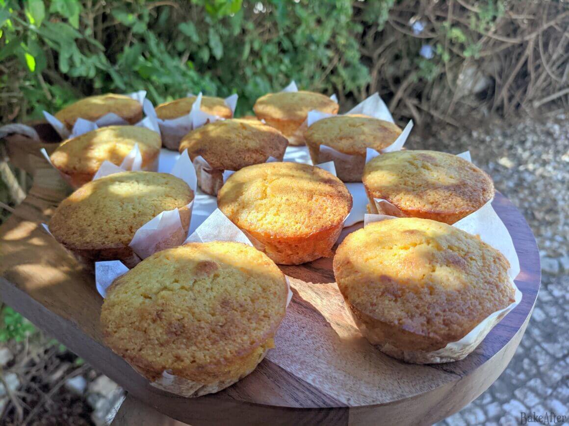 American Southern Sweet Buttermilk Honey Cornbread · Bake After Recipe