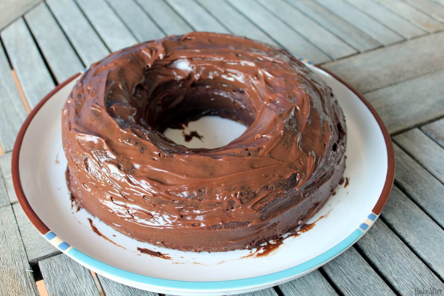 Best Ever Deep Dark Cocoa Cake with Chocolate Ganache · Bake After Recipe