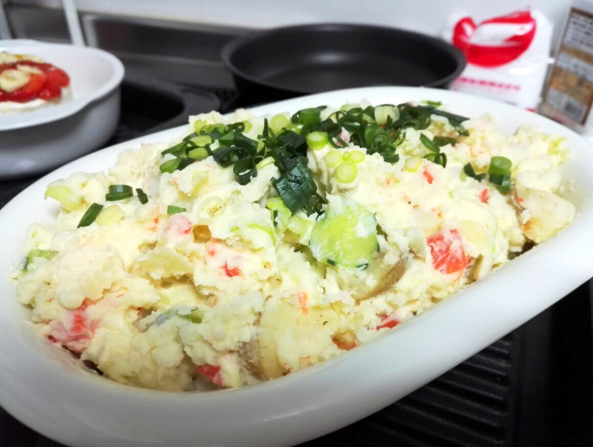 Japanese Creamy Potato Salad • Potesara · Bake After Recipe