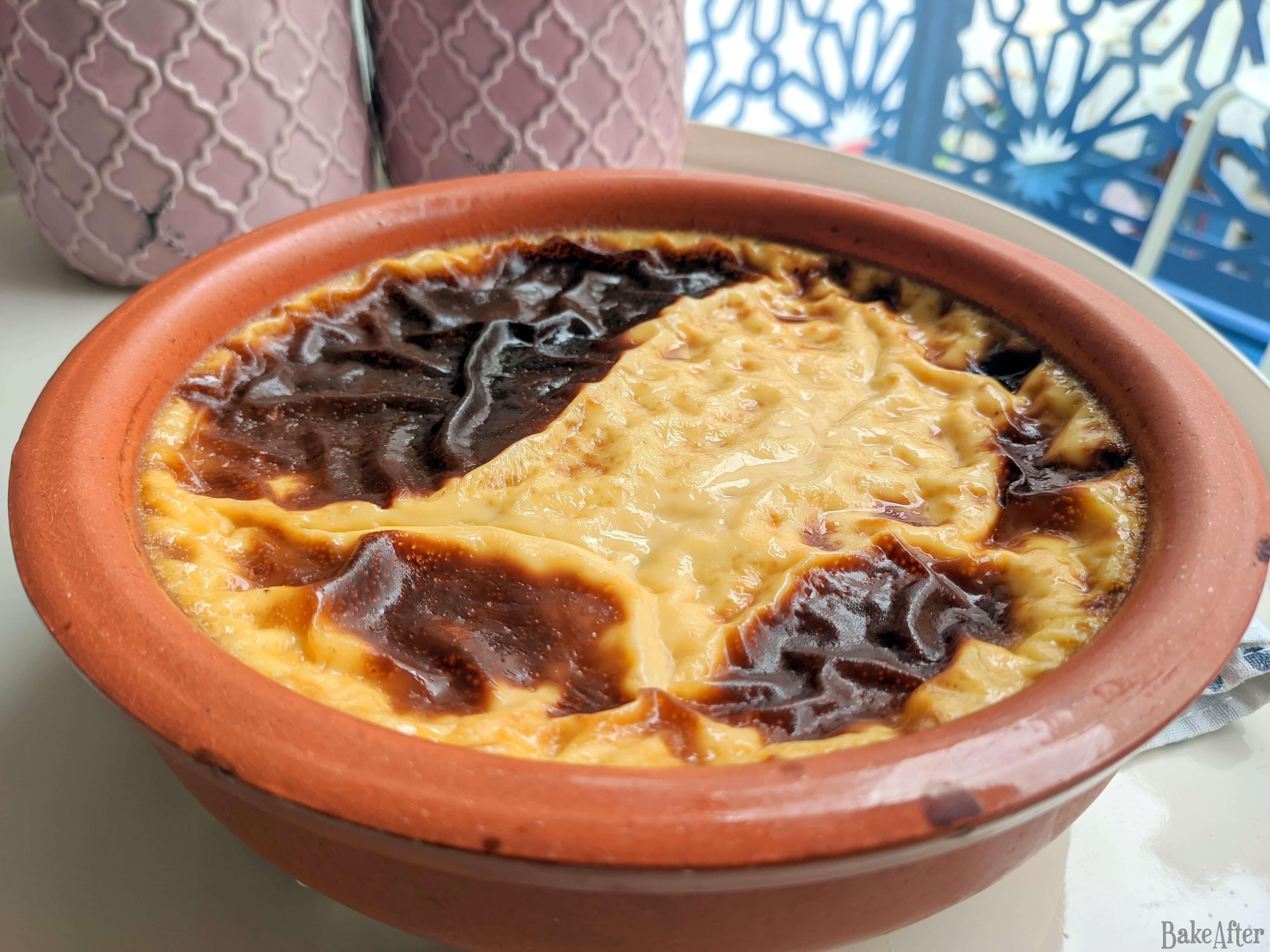 Traditional Portuguese Baked Milk Custard • Tigelada de Leite · Bake ...