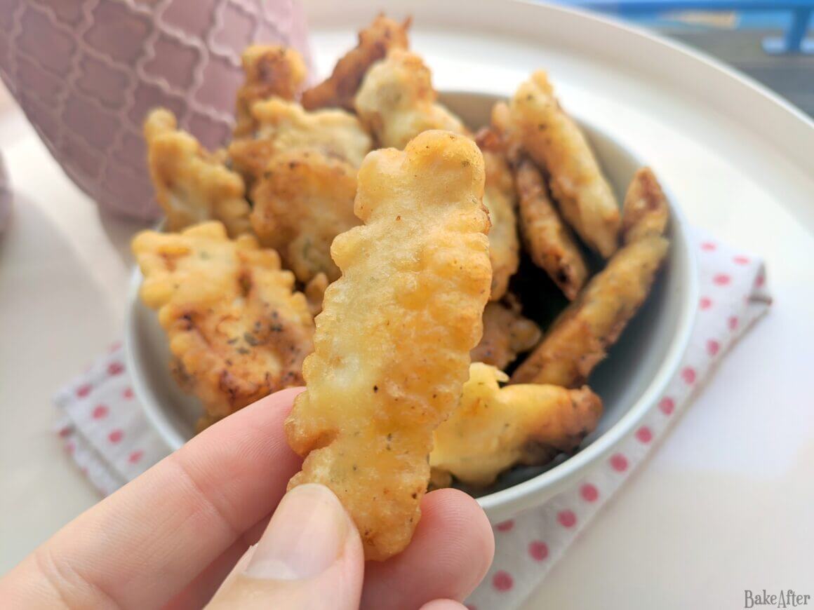 Crispy Battered Fried Hake Fish Fingers · Bake After Recipe